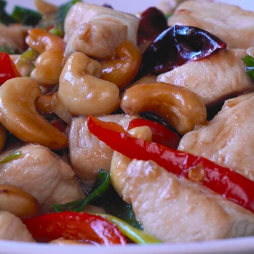 Cashew Chicken | Khinskitchen | Thai cuisine | Quick & Easy