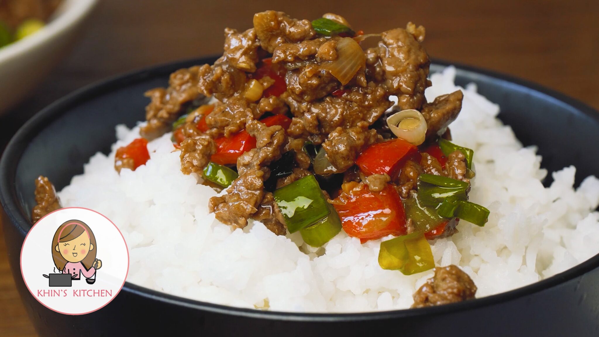 Chilli Pepper Beef ( Ground Beef ) - Khin's Kitchen | Quick Stir Fry Recipe