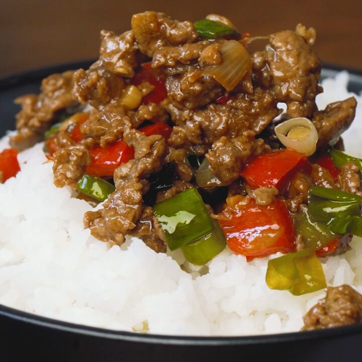 Chilli Pepper Beef ( Ground Beef ) - Khin's Kitchen | Quick Stir Fry Recipe