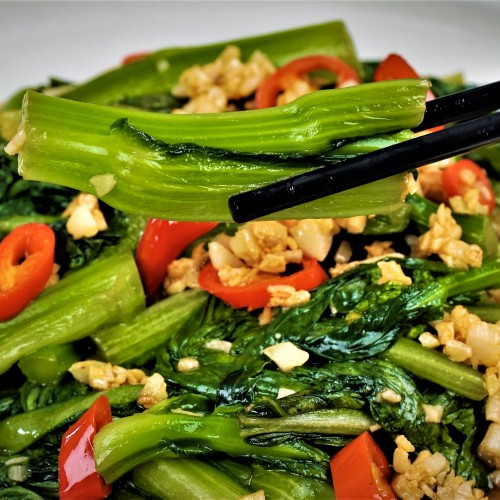 Simple Choy Sum Stir Fry | Khinskitchen | Chinese Cuisine