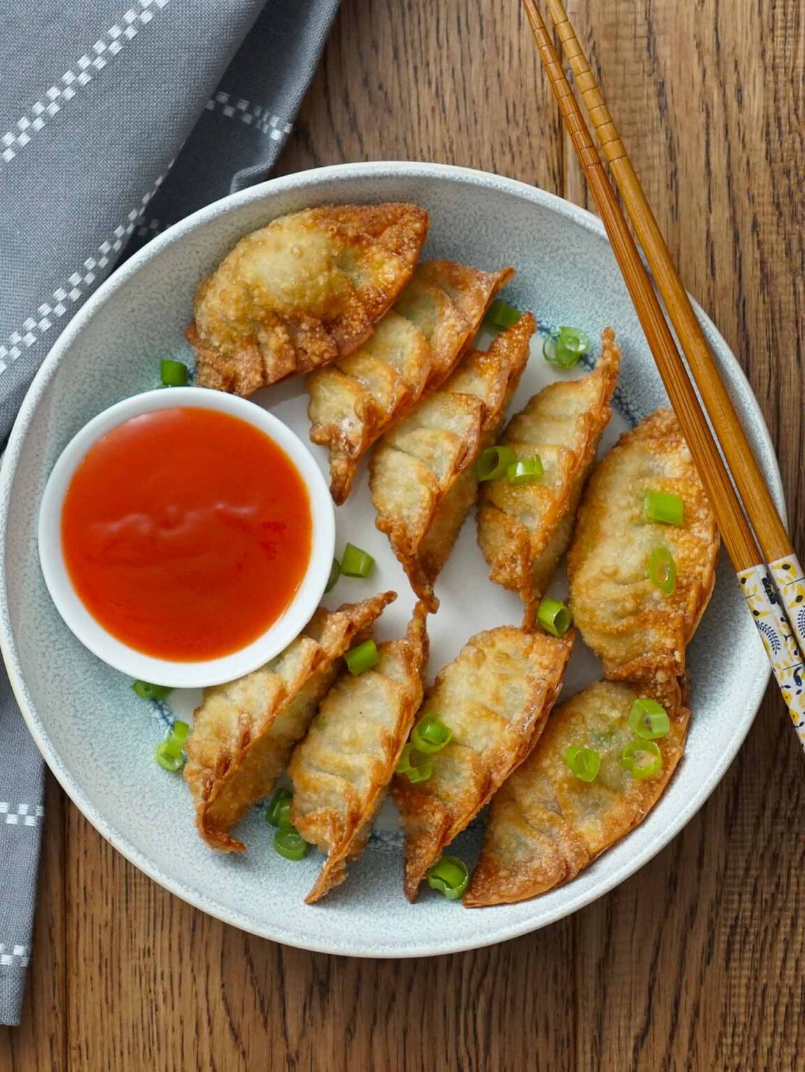 Prawn Gyoza ( Pan-Fried Dumplings ) - Khin's Kitchen