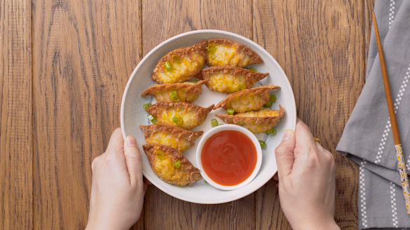 Crispy Deep Fried Dumplings | Khinskitchen | Appetizer
