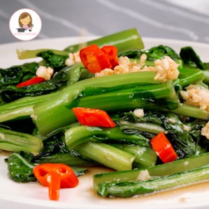 Simple Choy Sum Stir Fry - Khin's Kitchen | Chinese Cuisine