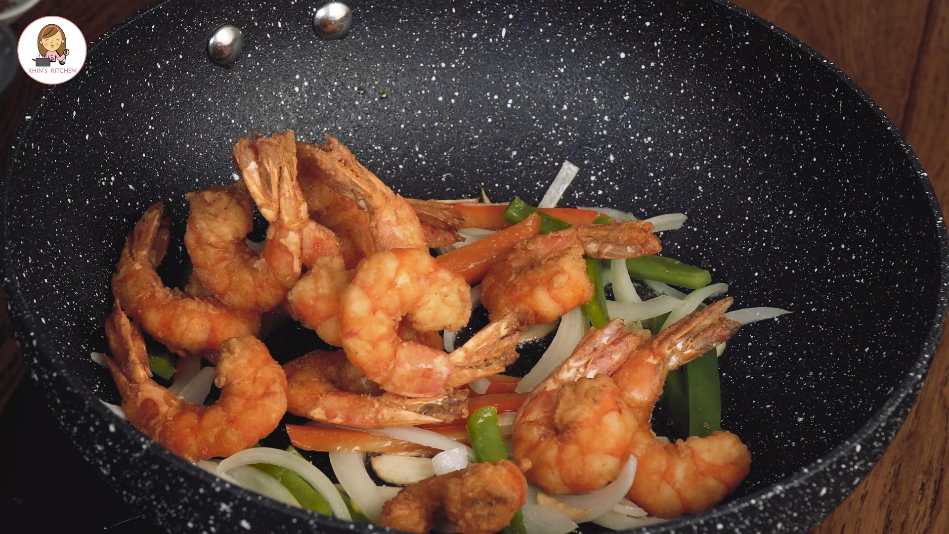 Salt and Pepper Prawns - Khin's Kitchen | Best Crispy Prawns Recipe