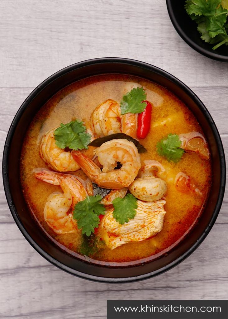 Tom Yum Soup & Noodles - Khin's Kitchen | Tom Yum Soup