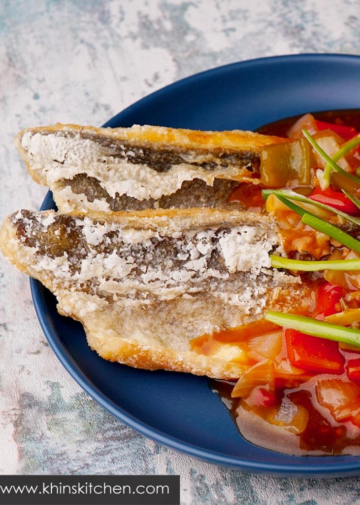 Crispy Sweet Chilli Fish - Khin's Kitchen | Sea bass recipe