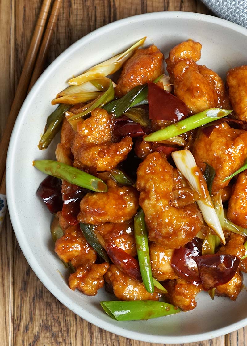 General Tso's Chicken - Khin's Kitchen - Chinese Recipes