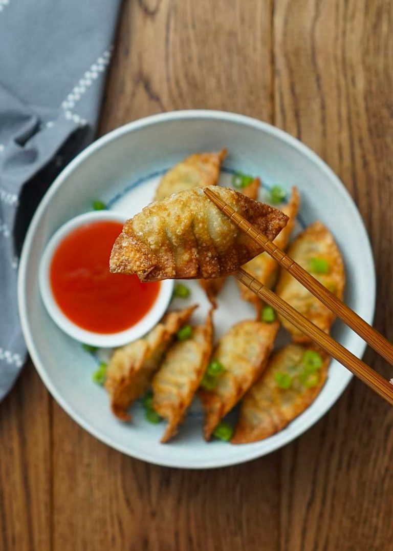 Crispy Deep Fried Dumplings - Khin's Kitchen Asian Dumplings Recipe