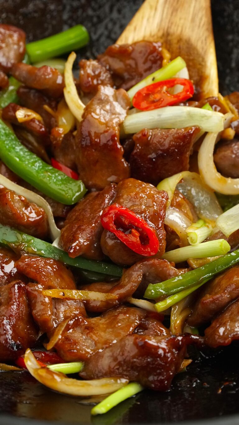 Ginger Beef Stir Fry - Khin's Kitchen - Asian Beef Recipes