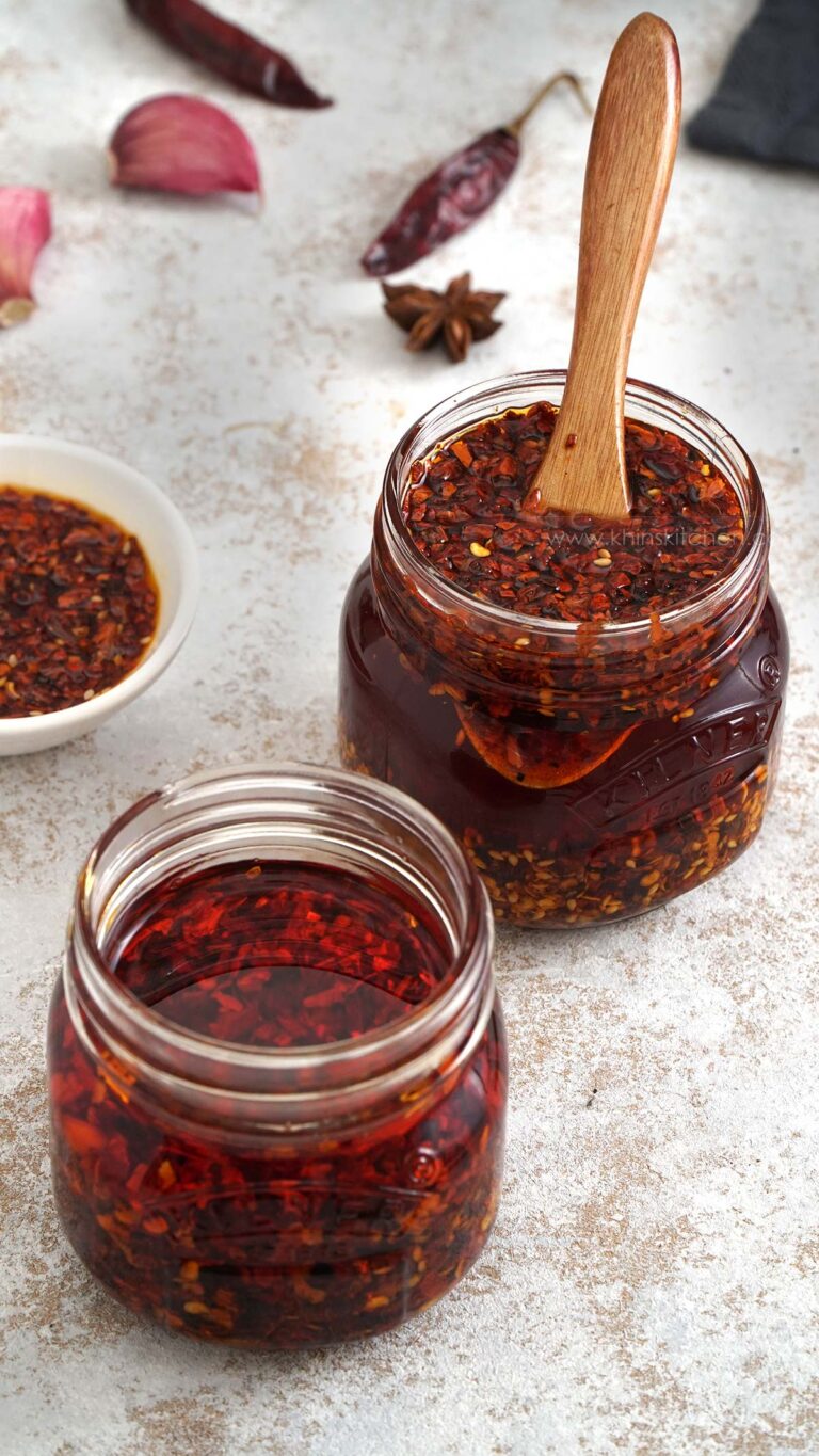 Homemade Chilli Oil - Khin's Kitchen - Best Chinese Chilli Oil Recipe