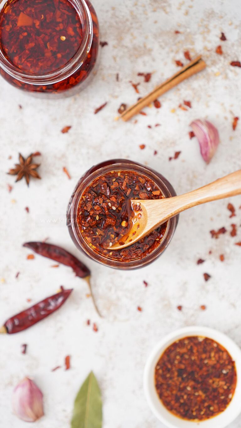 Homemade Chilli Oil - Khin's Kitchen - Best Chinese Chilli Oil Recipe