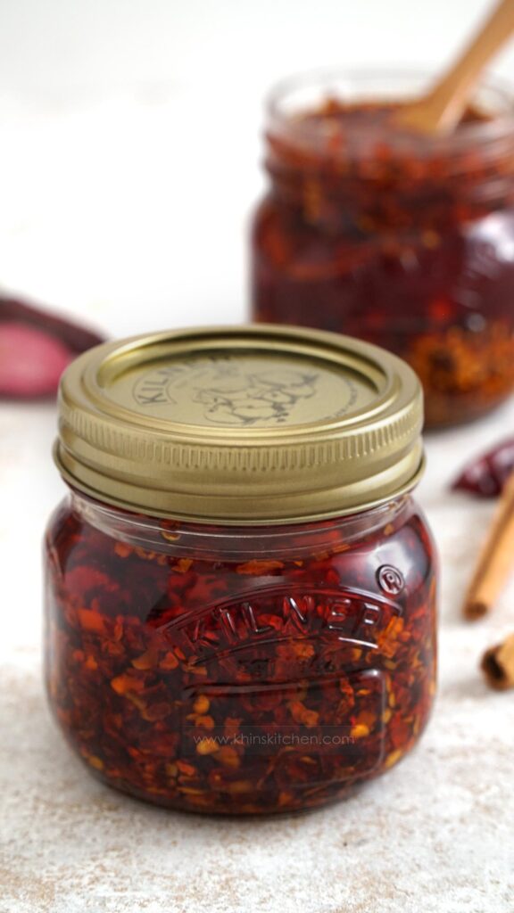 Homemade Chilli Oil - Khin's Kitchen - Best Chinese Chilli Oil Recipe