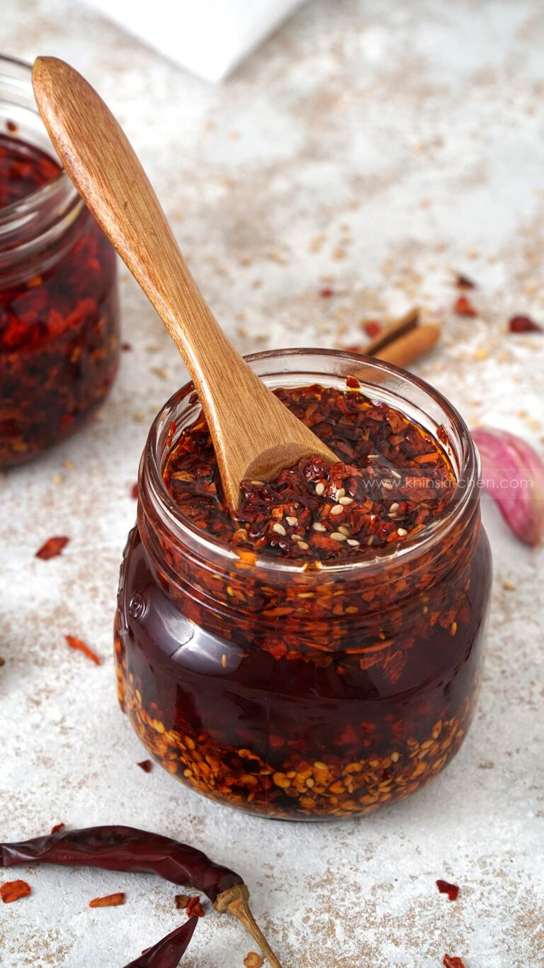 Homemade Chilli Oil - Khin's Kitchen - Best Chinese Chilli Oil Recipe