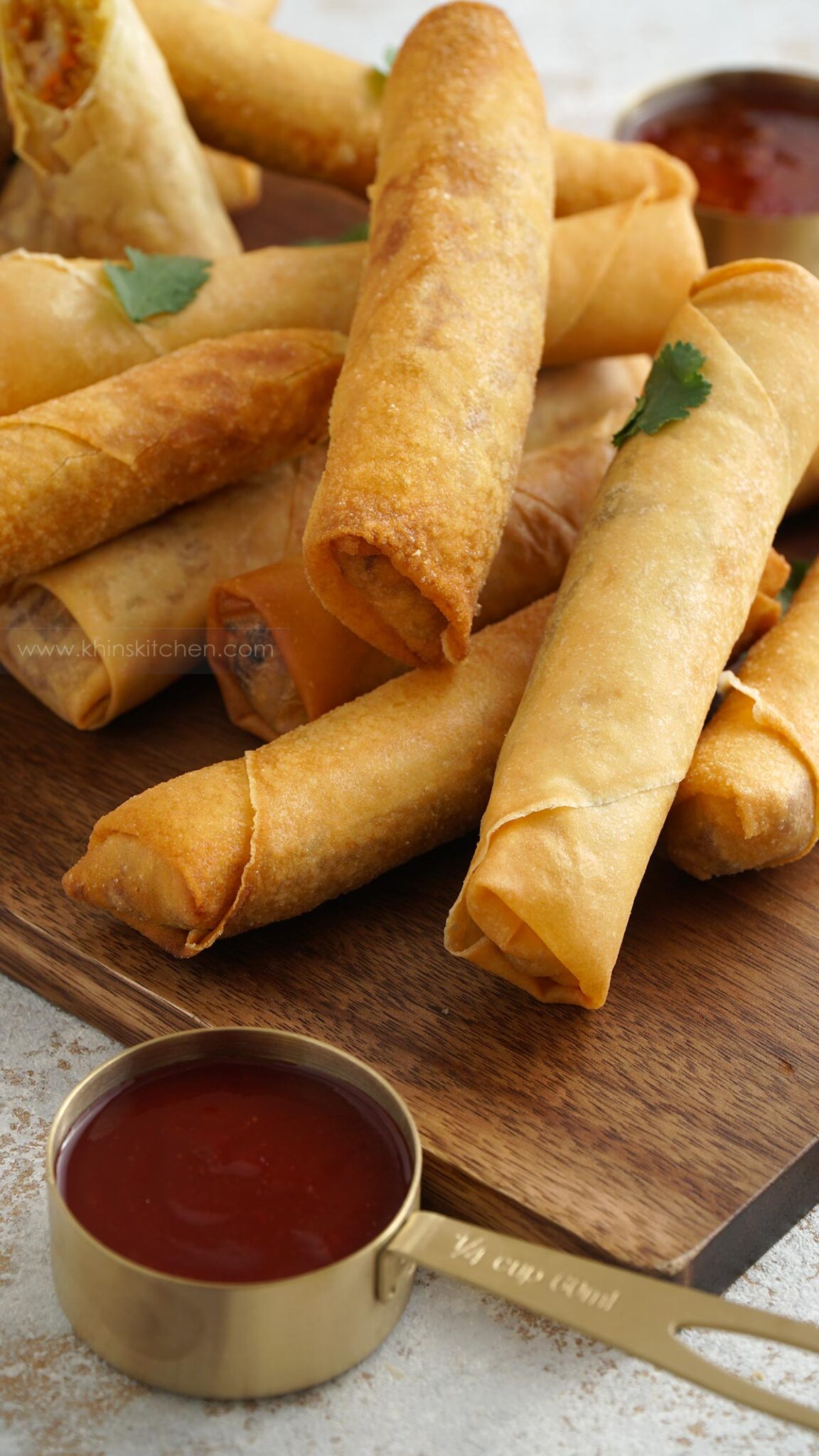 Thai Spring Rolls Khins Kitchen Easy Homemade Spring Rolls Recipe
