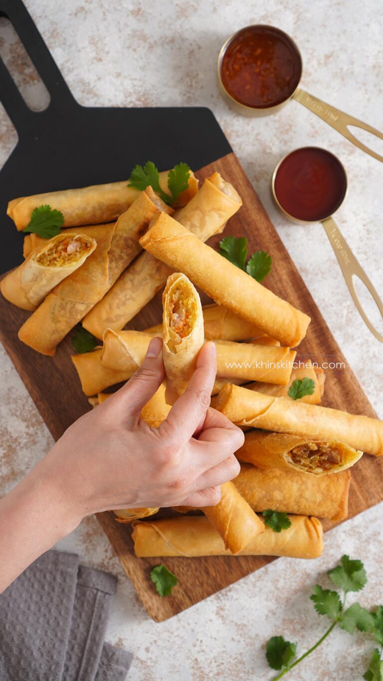 Thai Spring Rolls - Khin's Kitchen Easy Homemade Spring Rolls Recipe