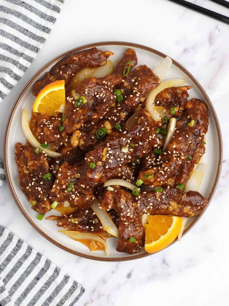 Crispy Sesame Beef - Khin's Kitchen