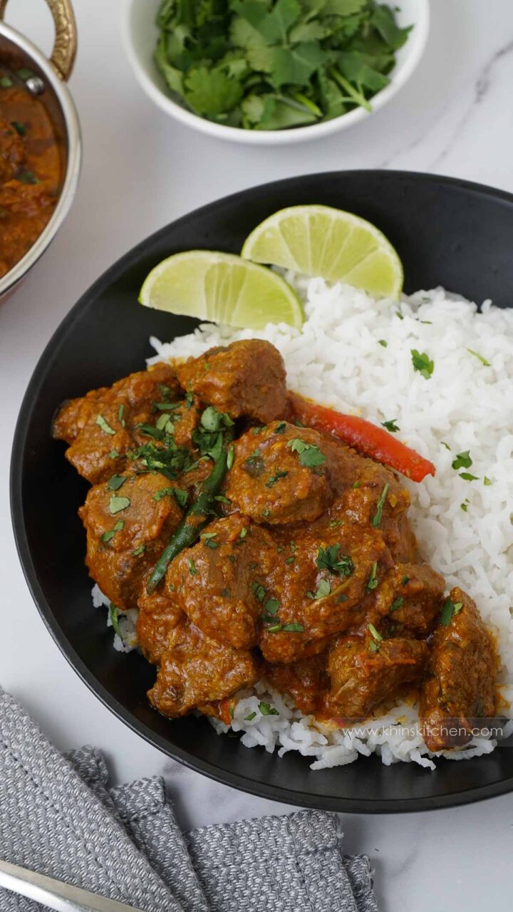 Lamb Balti - Khin's Kitchen