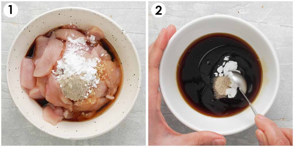 Chicken with Ginger and Spring Onions - Khin's Kitchen