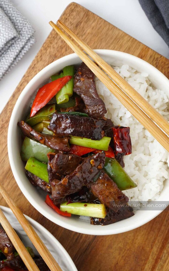Hunan Beef - Khin's Kitchen