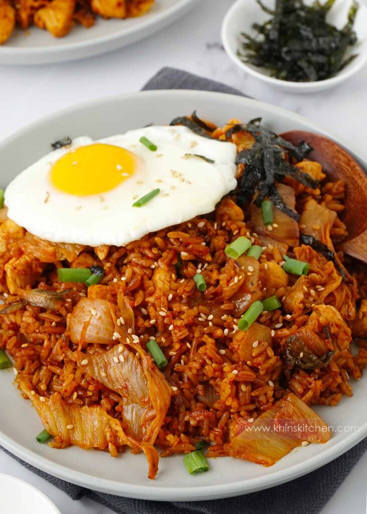 Kimchi Bokkeumbap - Khin's Kitchen | Korean Kimchi Fried Rice