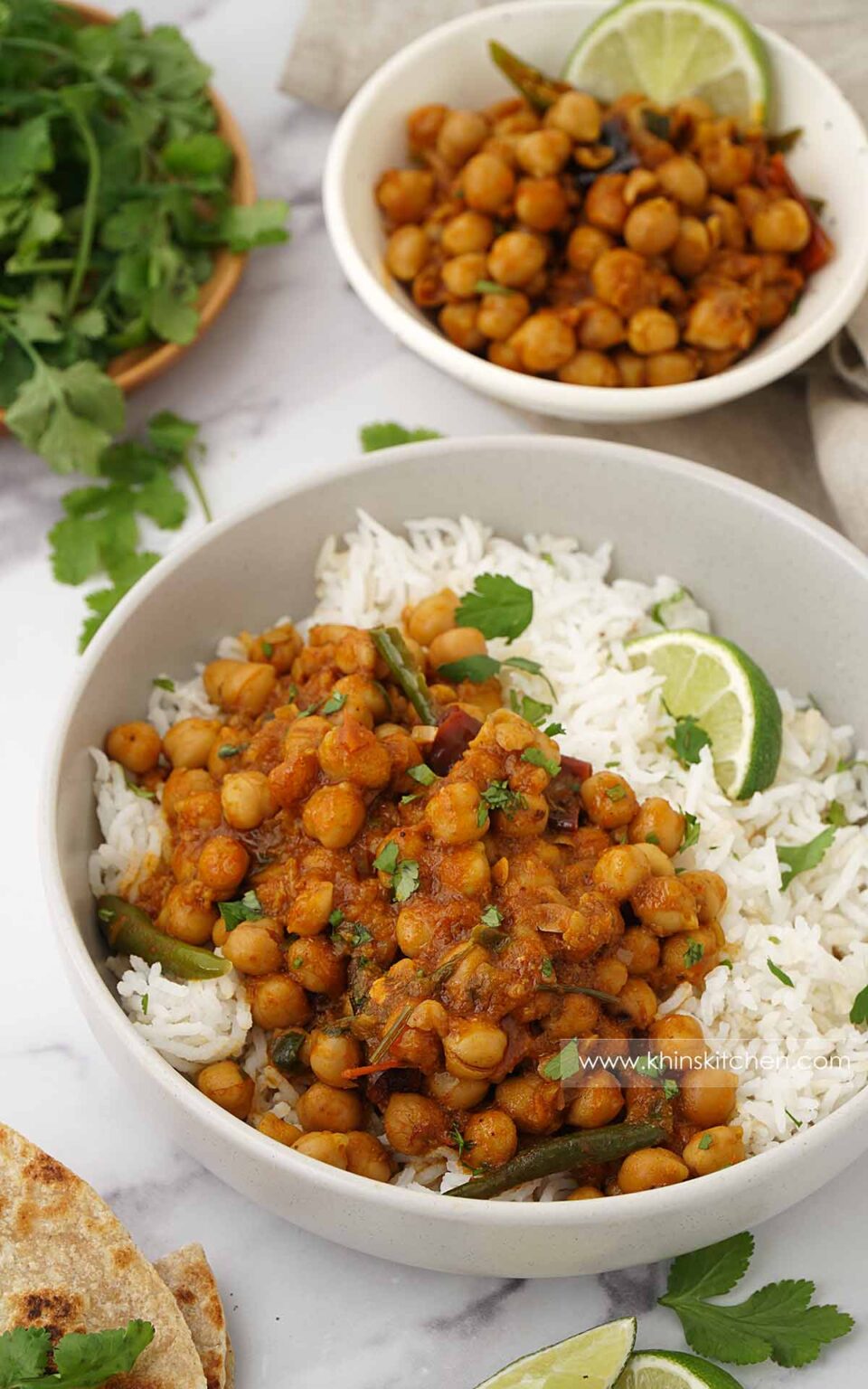 Chana Bhaji - Khin's Kitchen