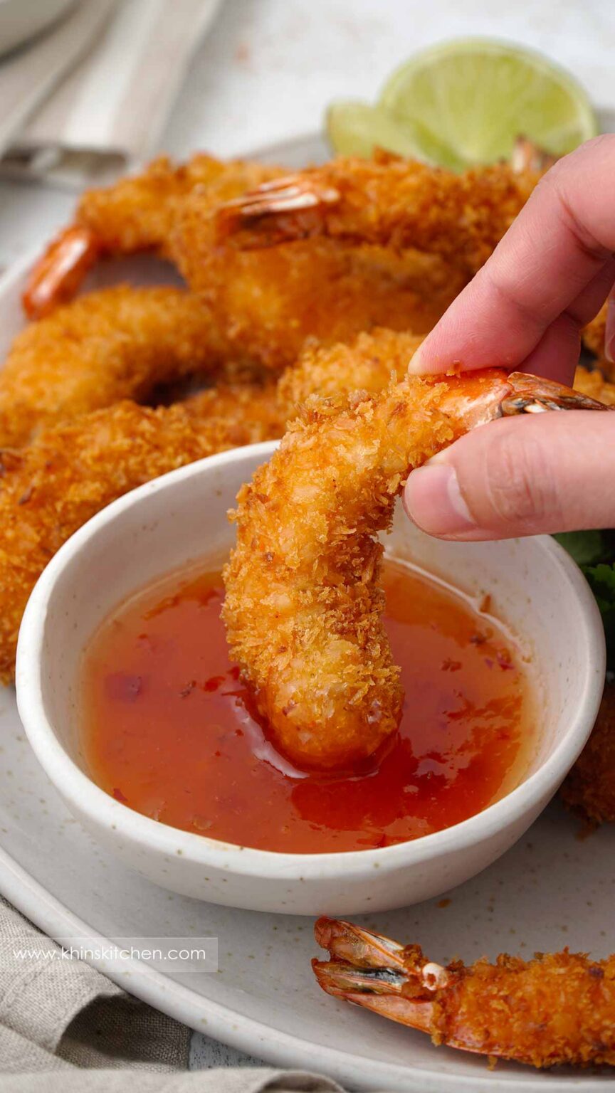 Crispy Coconut Prawns - Khin's Kitchen