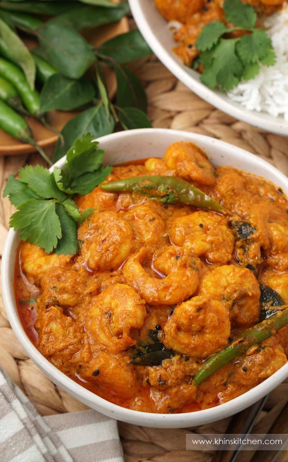 Easy Prawn Curry with Coconut Milk - Khin's Kitchen