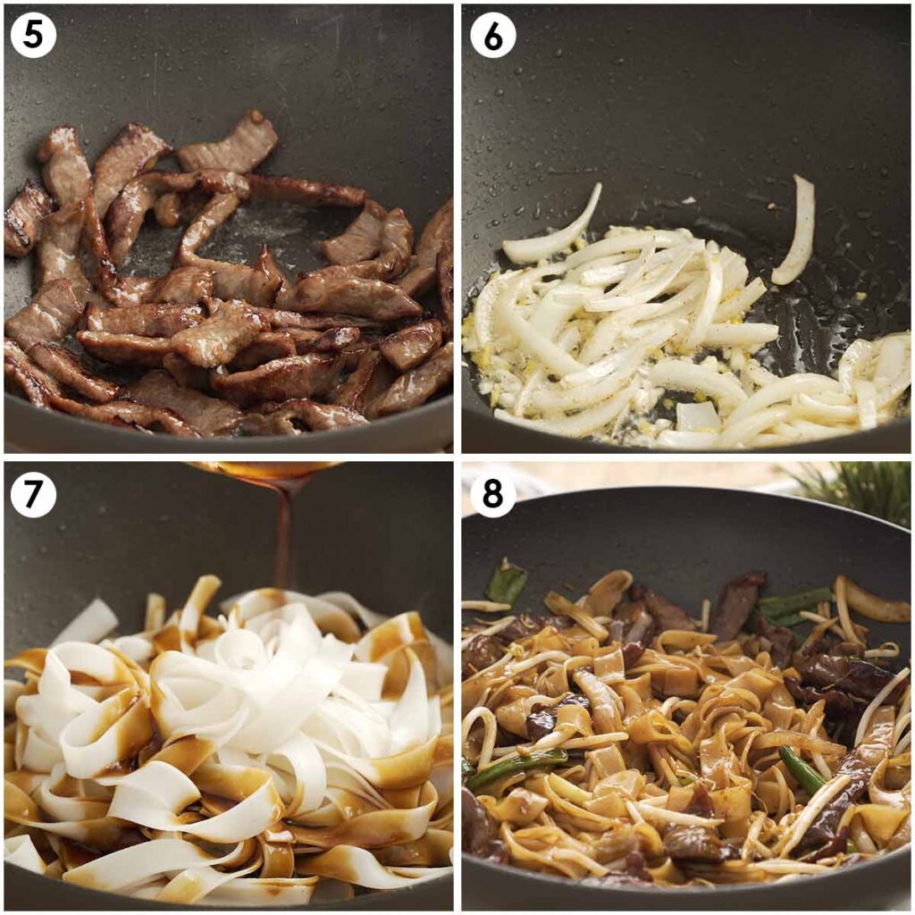 Beef Ho Fun ( Beef Chow Fun ) - Khin's Kitchen | Quick & Easy