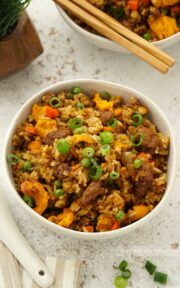 Easy Beef Fried Rice - Khin's Kitchen