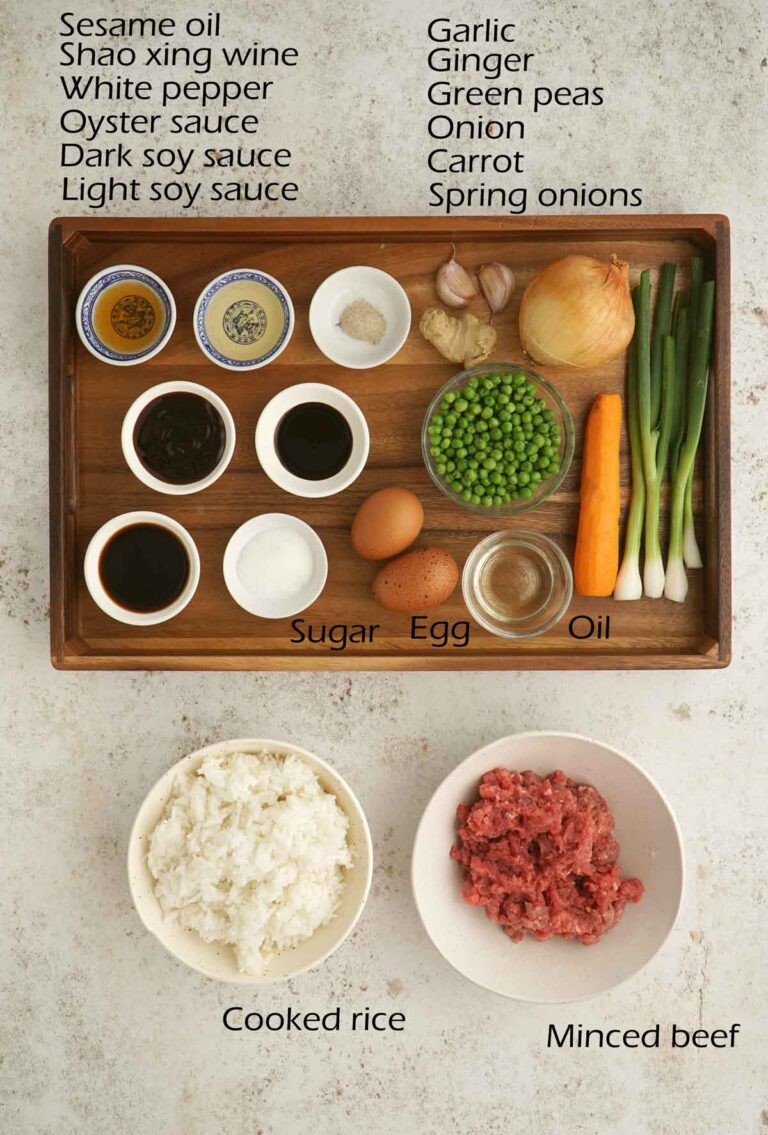 Easy Beef Fried Rice - Khin's Kitchen