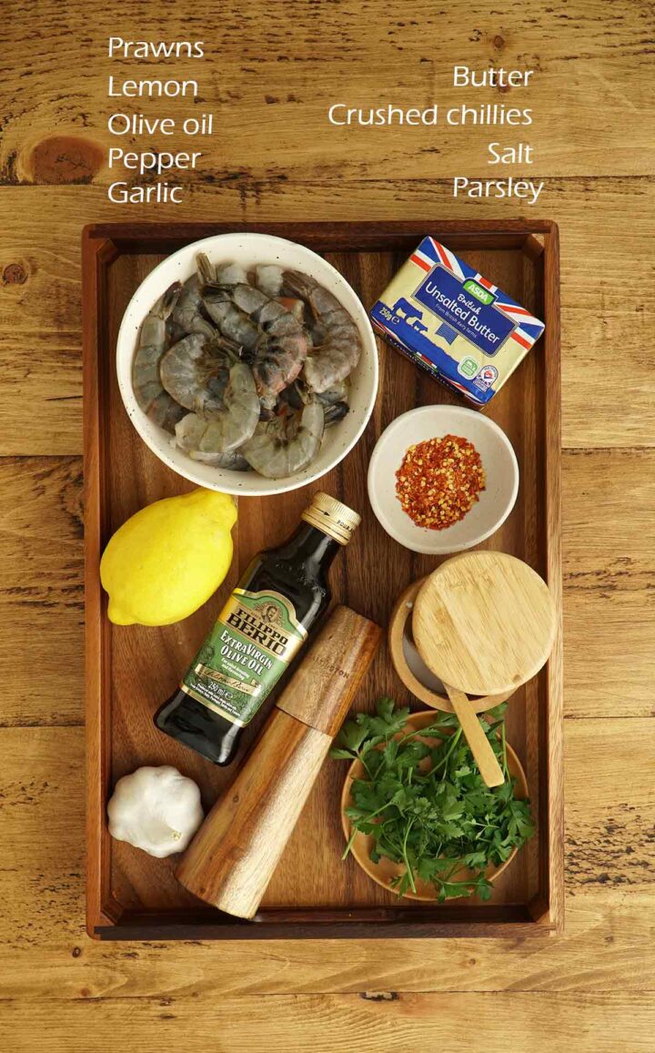 Garlic Butter Prawns - Khin's Kitchen
