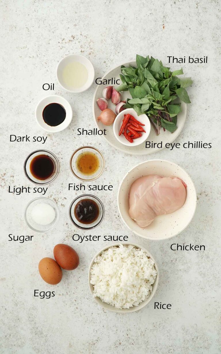 Thai Basil Fried Rice - Khin's Kitchen