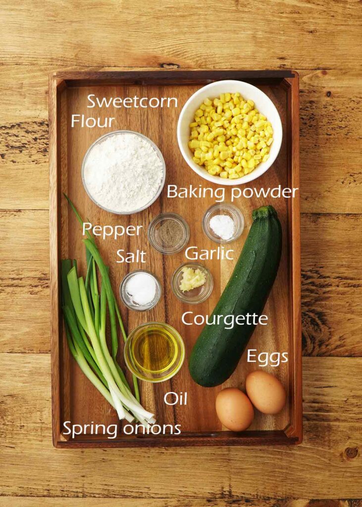 Courgette And Sweetcorn Fritters Khins Kitchen