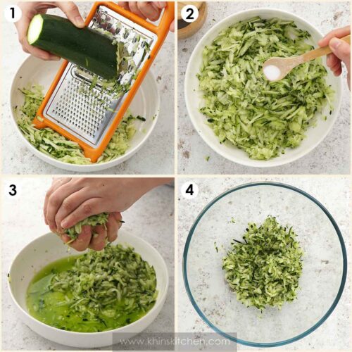 Courgette and Sweetcorn Fritters - Khin's Kitchen