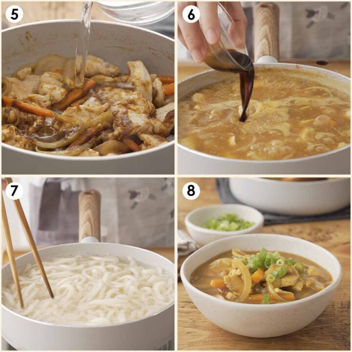 Curry Udon with Chicken - Khin's Kitchen