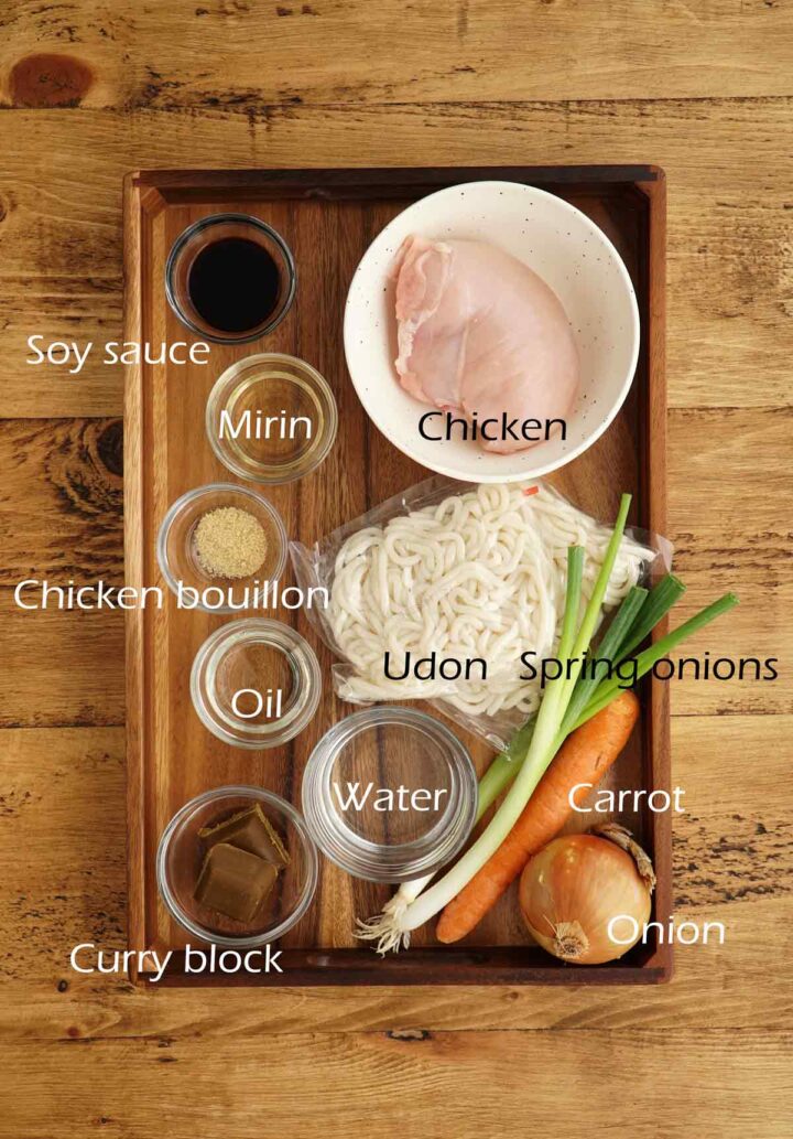 Curry Udon with Chicken - Khin's Kitchen