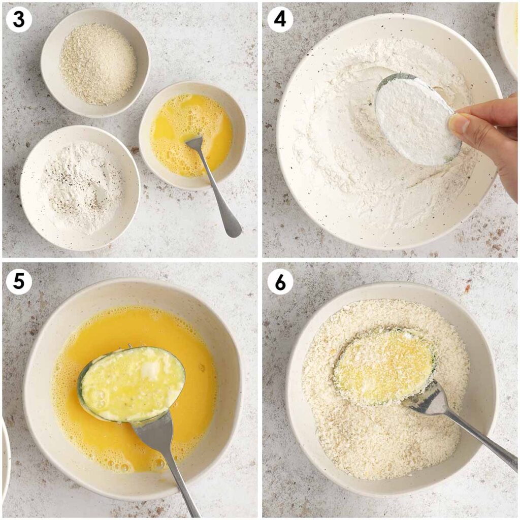 Crispy Fried Courgette ( Fried Zucchini ) - Khin's Kitchen