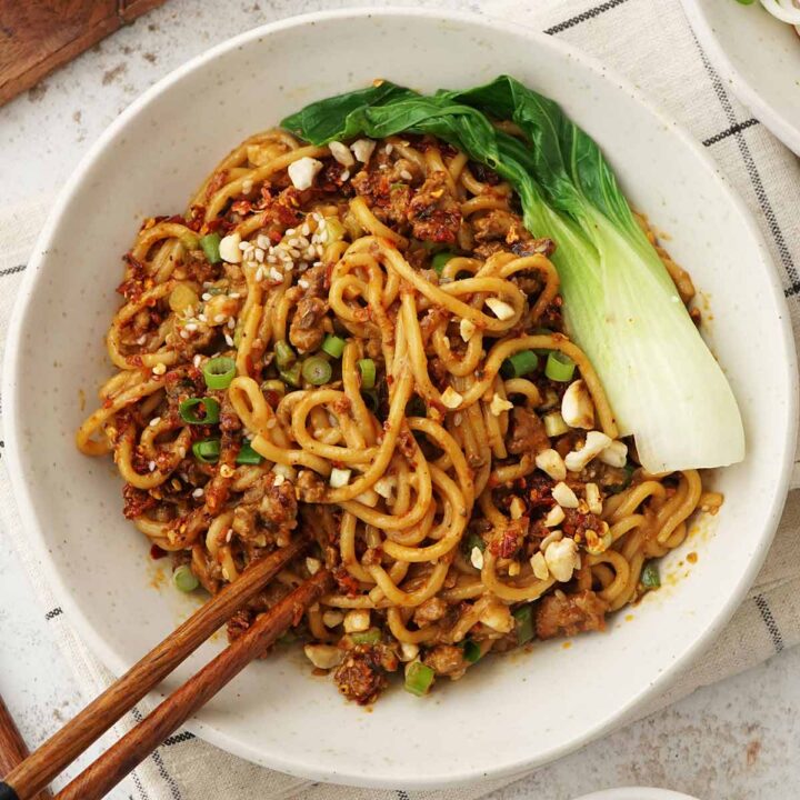 Dan Dan Noodles - Khin's Kitchen