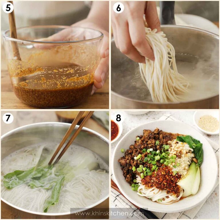Dan Dan Noodles - Khin's Kitchen