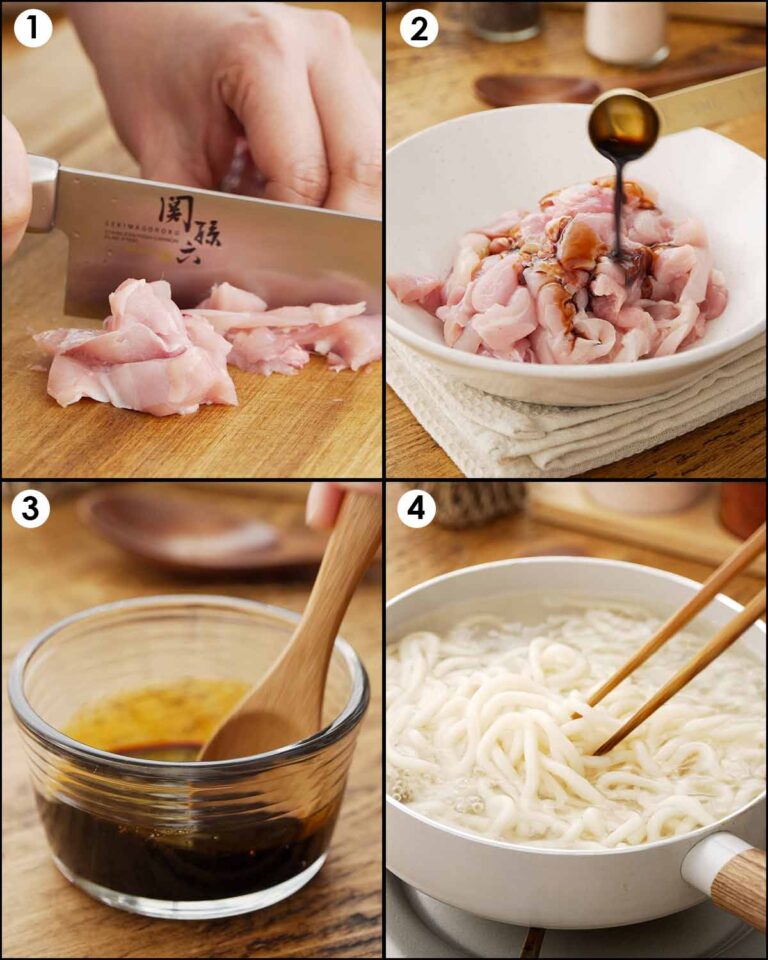 Easy Chicken Yaki Udon - Khin's Kitchen