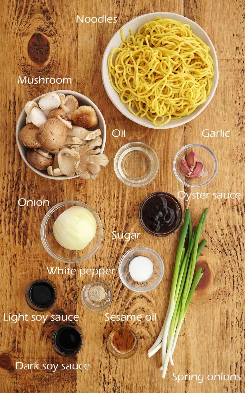 Mushroom Chow Mein - Khin's Kitchen