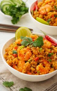 Tom Yum Fried Rice - Khin's Kitchen
