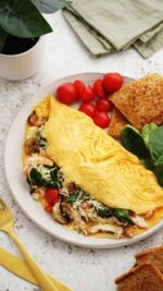 Chicken Omelette - Khin's Kitchen