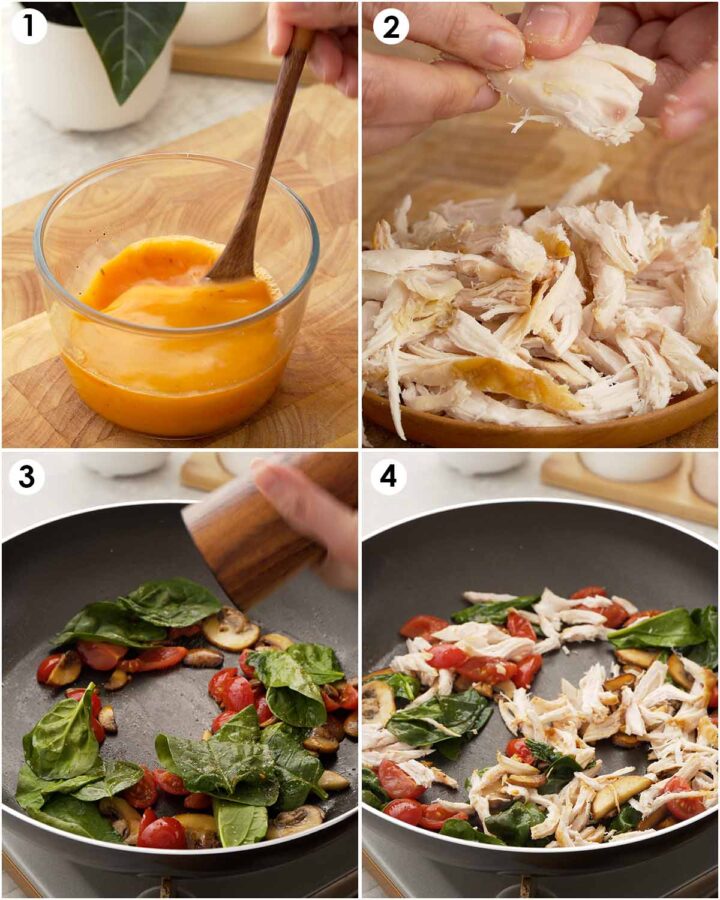 Chicken Omelette - Khin's Kitchen