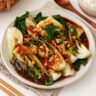 Pak Choi with Garlic Sauce - Khin's Kitchen