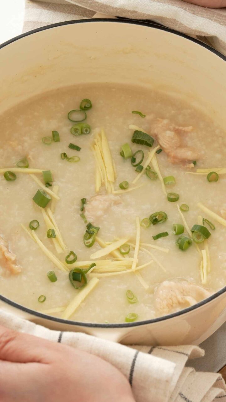 Easy Chicken Congee ( 鷄粥 ) - Khin's Kitchen