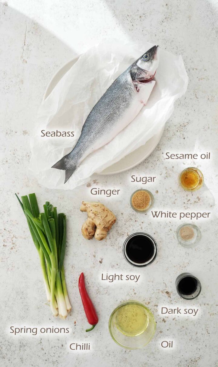 Easy Chinese Steamed Fish - Khin's Kitchen