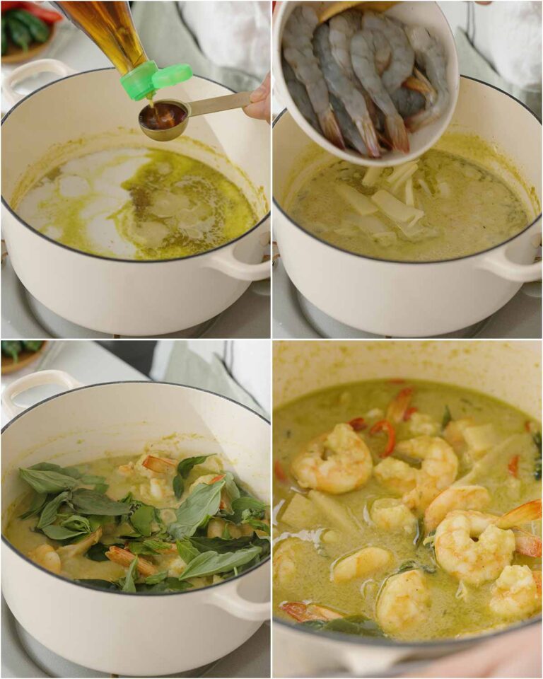 Thai Green Prawn Curry - Khin's Kitchen