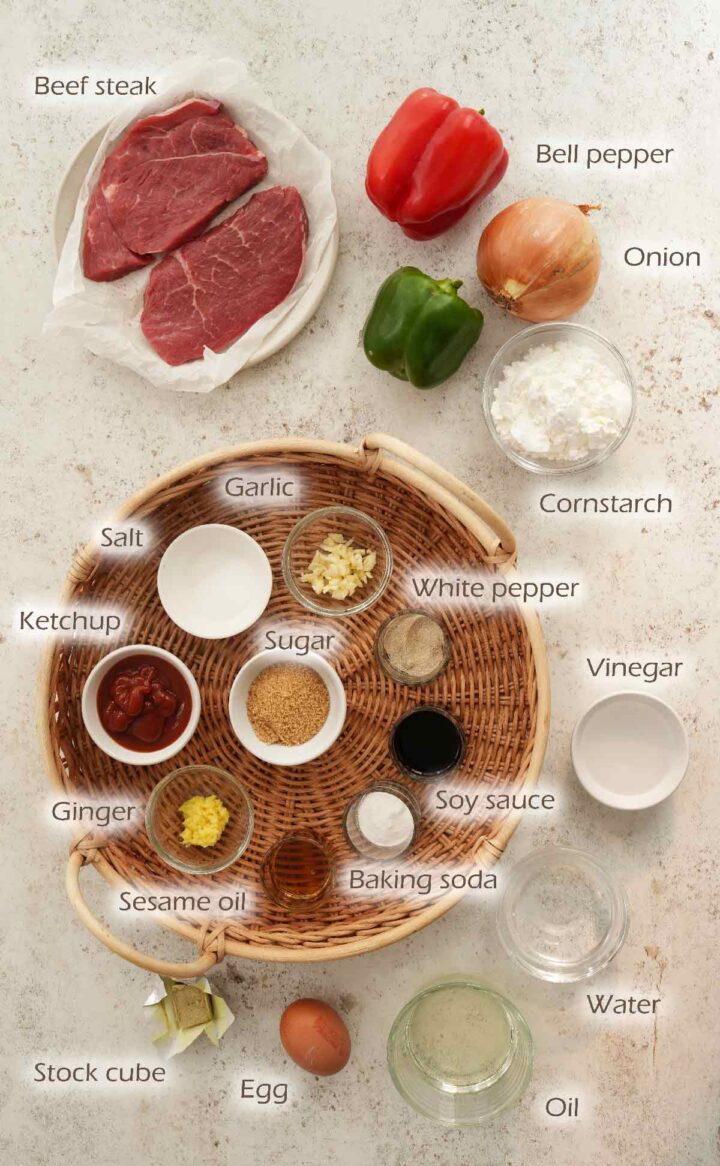 Crispy Sweet and Sour Beef - Khin's Kitchen