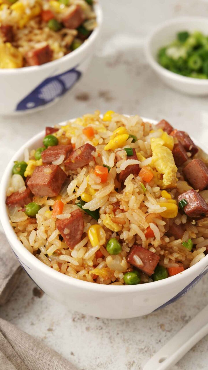 Spam Fried Rice - Khin's Kitchen